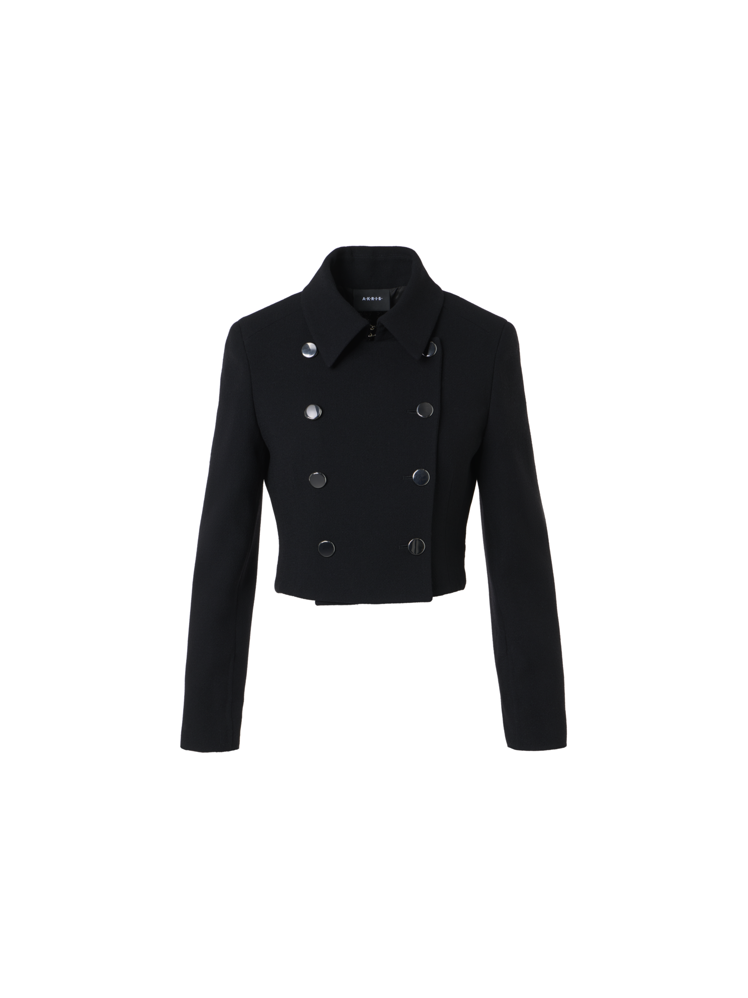 Wool Crêpe Double-Face Short Jacket – Akris Inc.