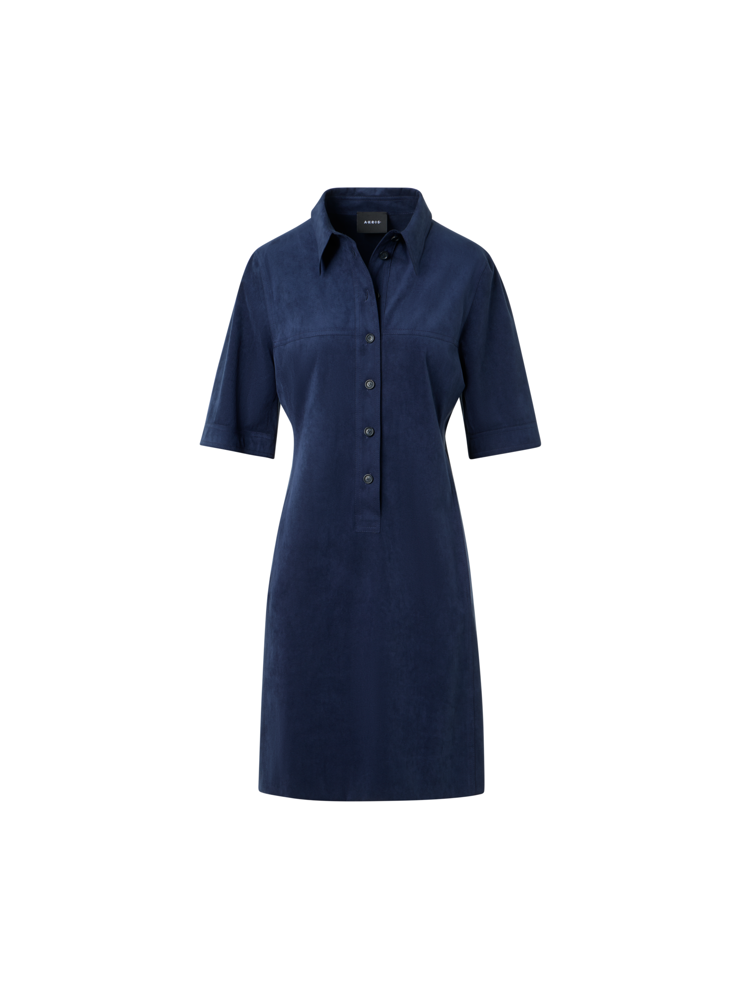 Techno Ultrasuede Polo Dress – Akris Inc.